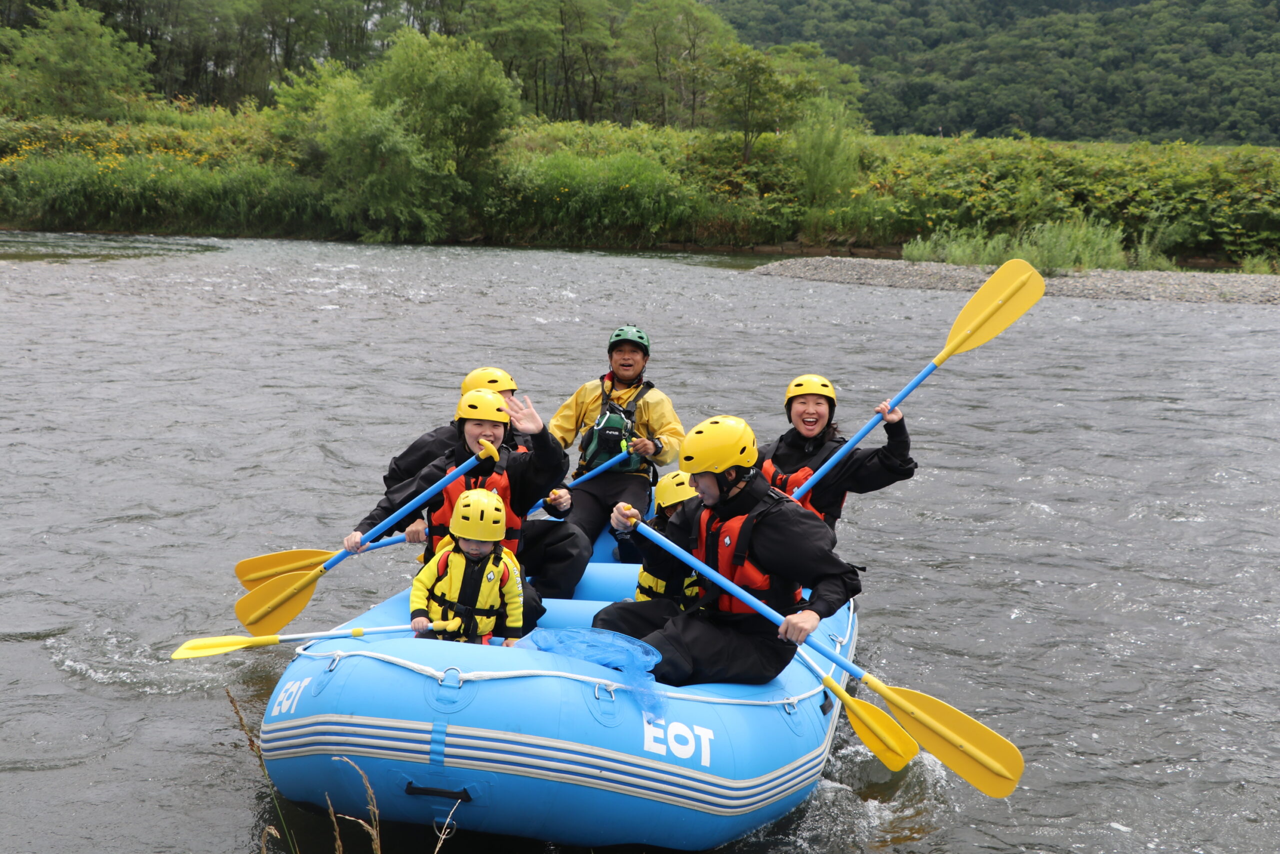 Minamifurano Family Rafting Tour (Book now & get free photo data of ...